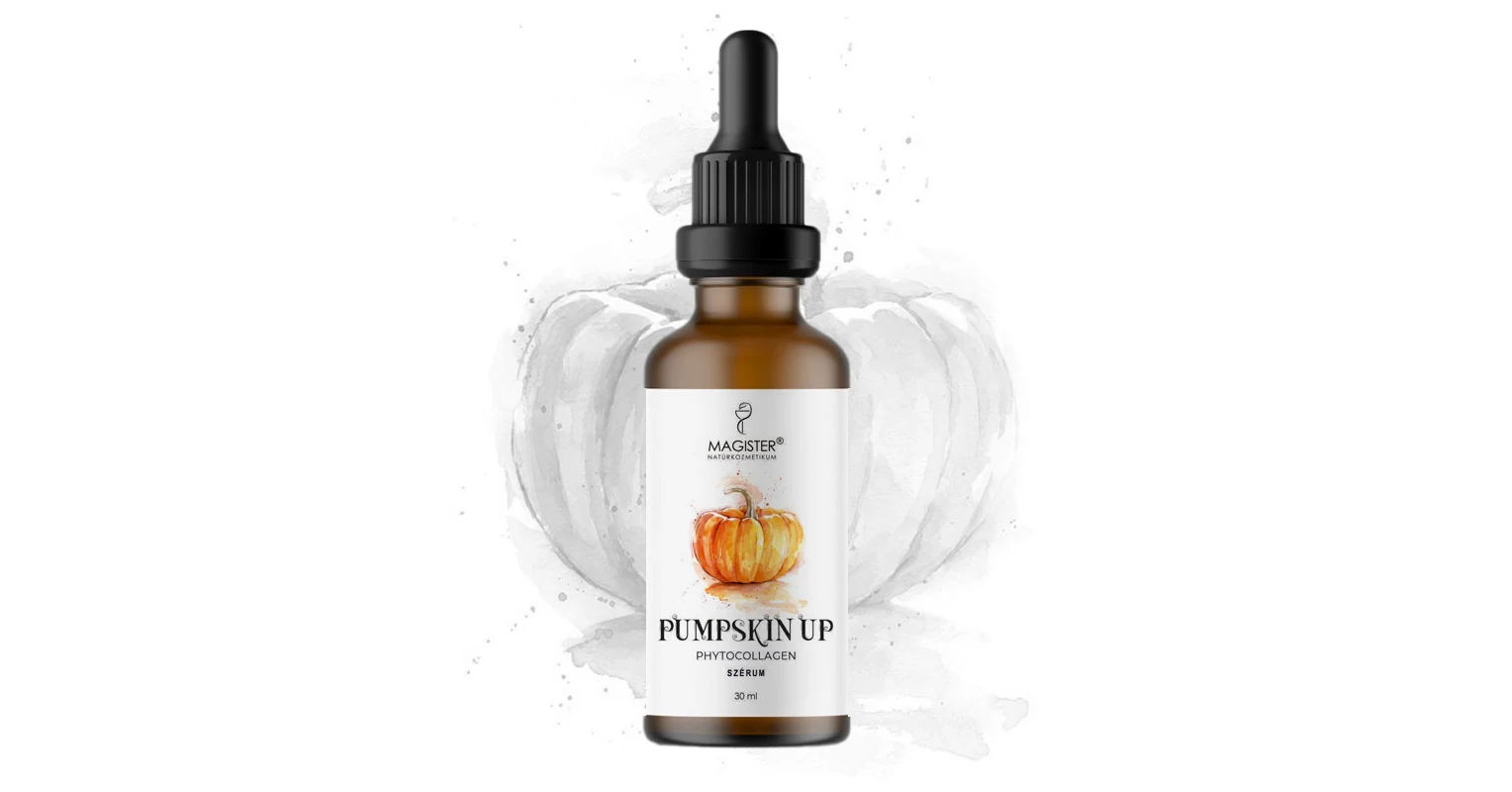 Pumpskin up phytocollagen szérum - Vegán - Magister products - A Te bőröd, a mi küldetésünk